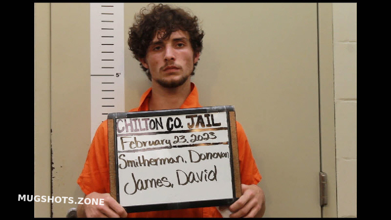 SMITHERMAN DONOVAN JAMES DAVID 08/14/2023 - Chilton County Mugshots Zone