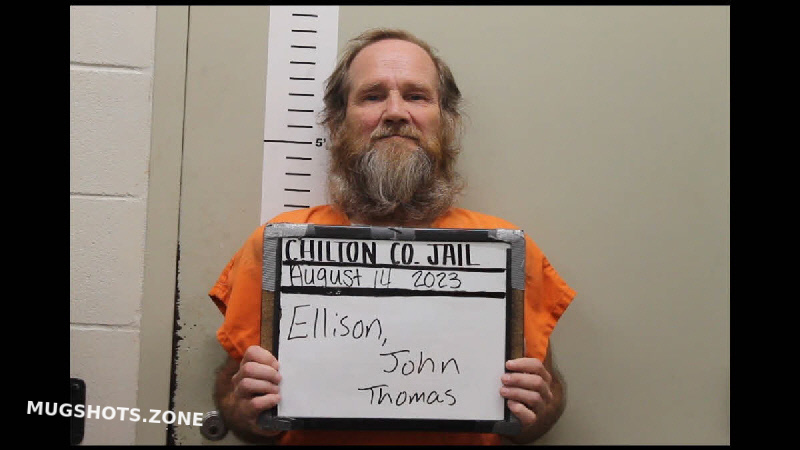 ELLISON JOHN THOMAS 08/14/2023 - Chilton County Mugshots Zone