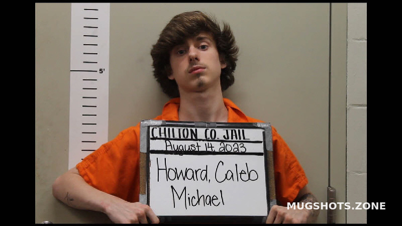 HOWARD CALEB MICHAEL 08/14/2023 - Chilton County Mugshots Zone