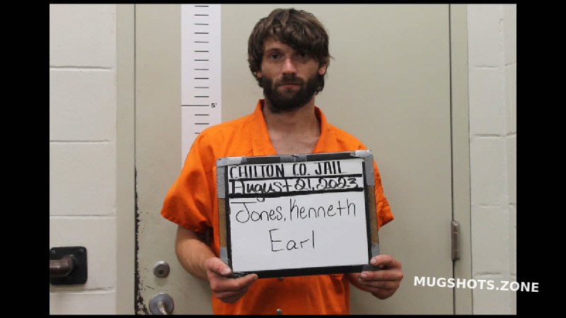 JONES KENNETH EARL 08/21/2023 - Chilton County Mugshots Zone