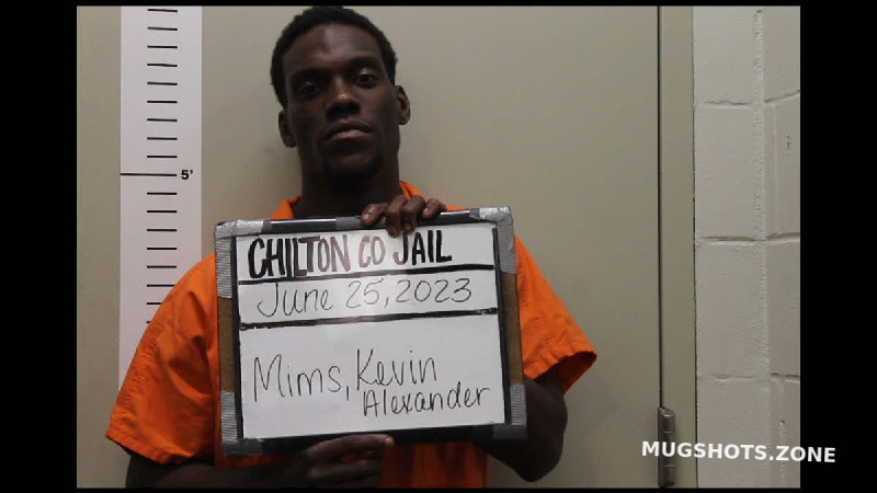 MIMS KEVIN ALEXANDER 08/29/2023 - Chilton County Mugshots Zone