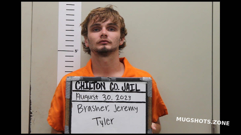 BRASHER JEREMY TYLER 08/30/2023 - Chilton County Mugshots Zone