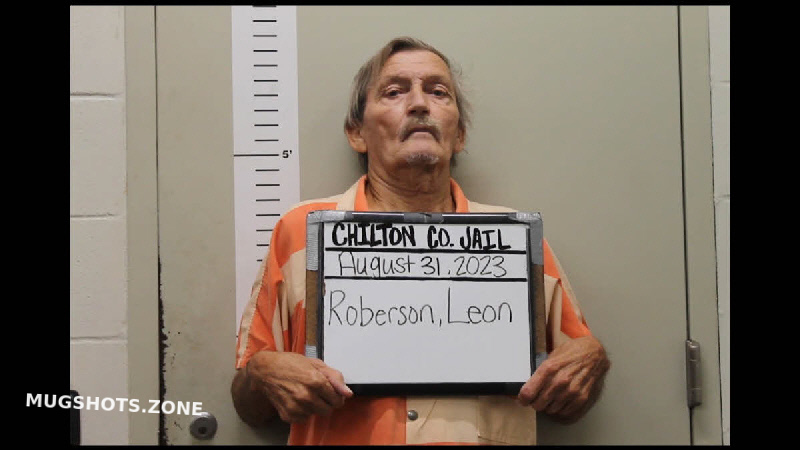 ROBERSON LEON 08/31/2023 - Chilton County Mugshots Zone