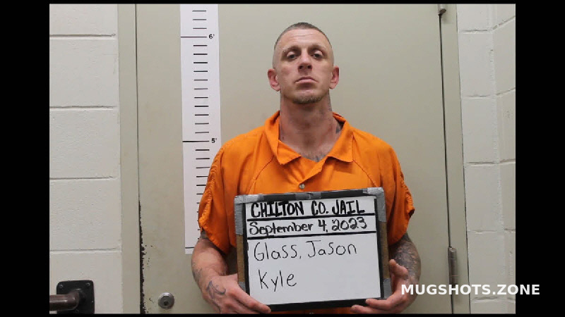 GLASS JASON KYLE 09/04/2023 - Chilton County Mugshots Zone