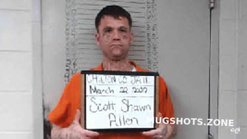 SCOTT SHAWN ALLEN 09/12/2023 - Chilton County Mugshots Zone