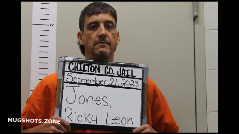 JONES RICKY LEON 09/21/2023 - Chilton County Mugshots Zone