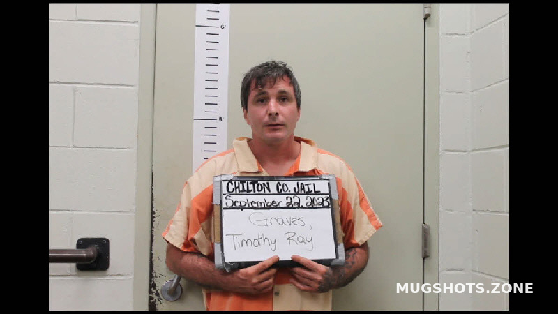 GRAVES TIMOTHY RAY 09/22/2023 - Chilton County Mugshots Zone