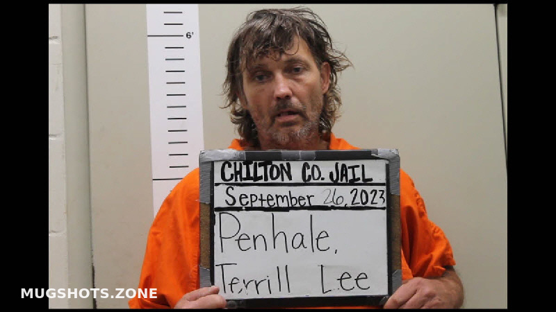PENHALE TERRILL LEE 09/26/2023 - Chilton County Mugshots Zone