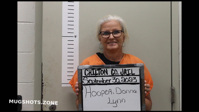 HOOPER DONNA LYNN 09/30/2023 - Chilton County Mugshots Zone