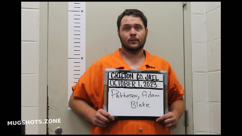 PATTERSON ADAM BLAKE 10/01/2023 - Chilton County Mugshots Zone