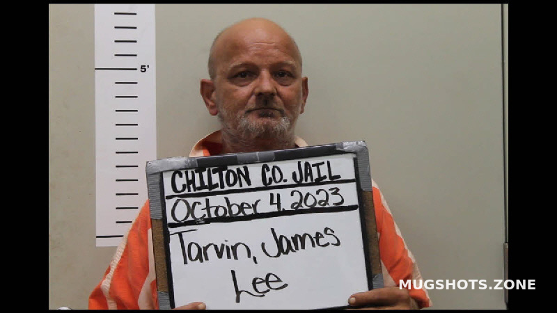 TARVIN JAMES LEE 10/04/2023 - Chilton County Mugshots Zone
