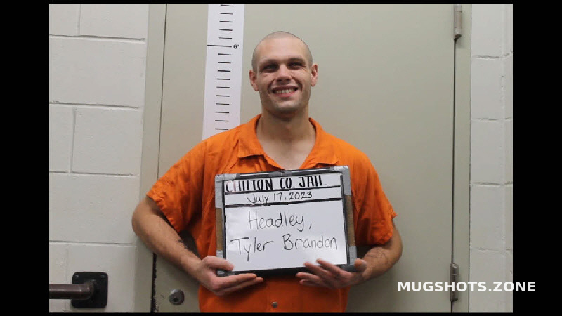 HEADLEY TYLER BRANDON 10/11/2023 - Chilton County Mugshots Zone