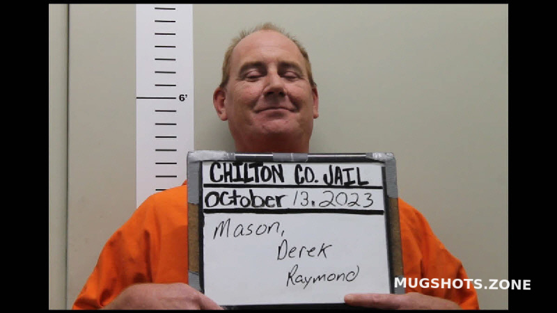 MASON DEREK RAYMOND 10/13/2023 - Chilton County Mugshots Zone