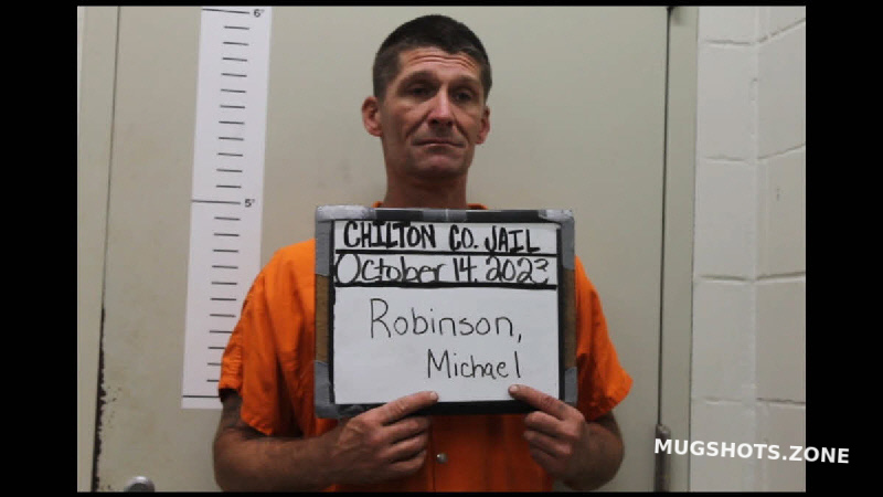 ROBINSON MICHAEL DEWAYNE 10/14/2023 - Chilton County Mugshots Zone