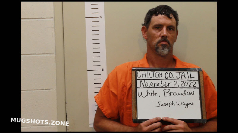 WHITE BRANDON JOSEPH-WAYNE 10/17/2023 - Chilton County Mugshots Zone
