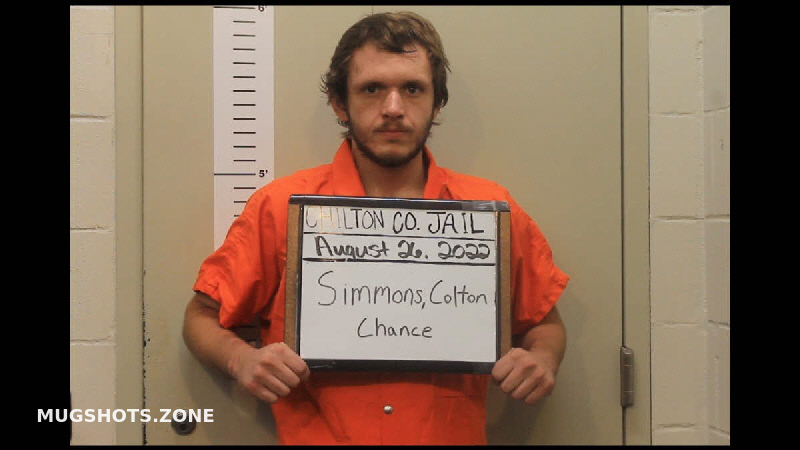 SIMMONS COLTON CHANCE 10/18/2023 - Chilton County Mugshots Zone