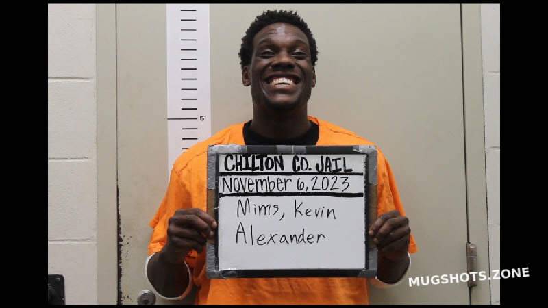 MIMS KEVIN ALEXANDER 11/06/2023 - Chilton County Mugshots Zone