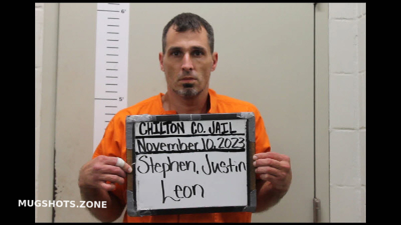STEPHEN JUSTIN LEON 11/10/2023 - Chilton County Mugshots Zone