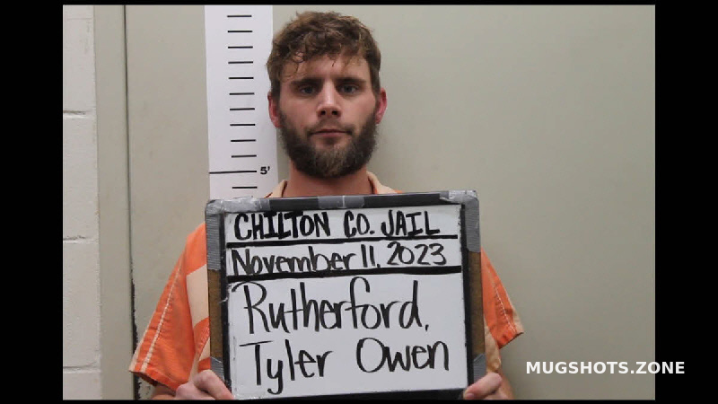 RUTHERFORD TYLER OWEN 11/11/2023 - Chilton County Mugshots Zone