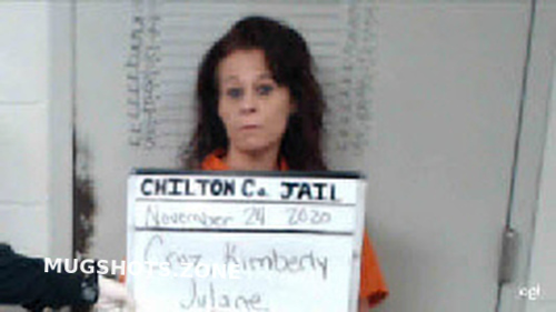 CRUZ KIMBERLY JULANE 11/11/2023 - Chilton County Mugshots Zone