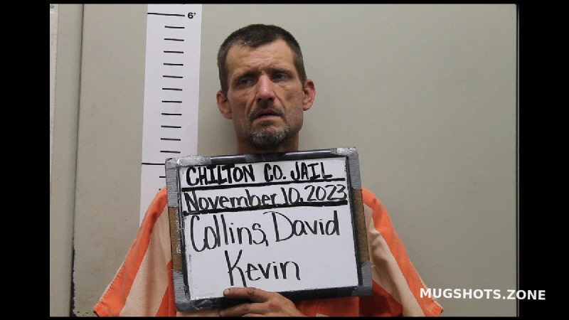 COLLINS DAVID KEVIN 11/14/2023 - Chilton County Mugshots Zone