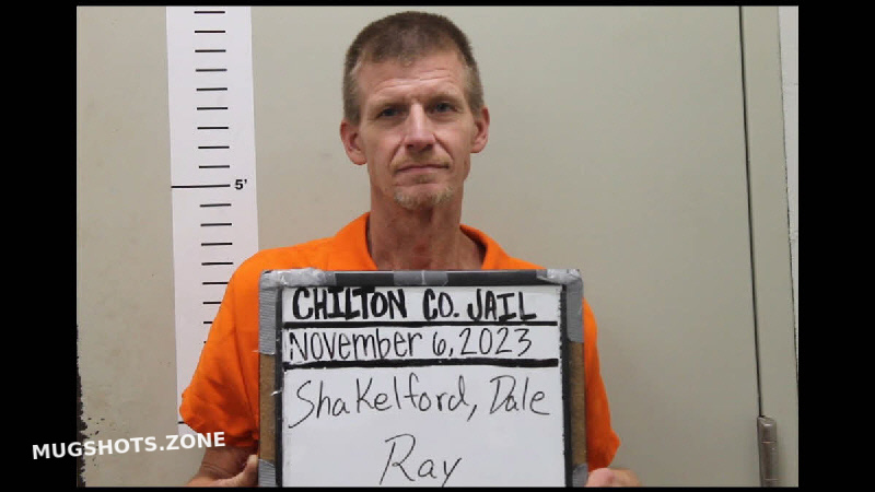 SHACKELFORD DALE RAY 11/14/2023 - Chilton County Mugshots Zone