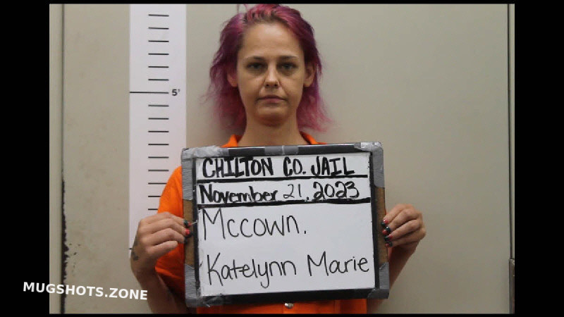 MCCOWN KATELYNN MARIE 11/21/2023 - Chilton County Mugshots Zone