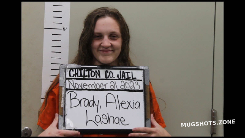 BRADY ALEXIA LASHAE 11/21/2023 - Chilton County Mugshots Zone