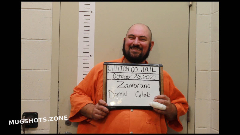 ZAMBRANO DANIEL CALEB 01/13/2024 - Chilton County Mugshots Zone