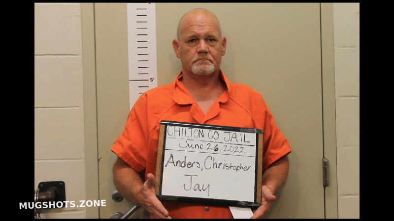 ANDERS CHRISTOPHER JAY 04/24/2024 - Chilton County Mugshots Zone