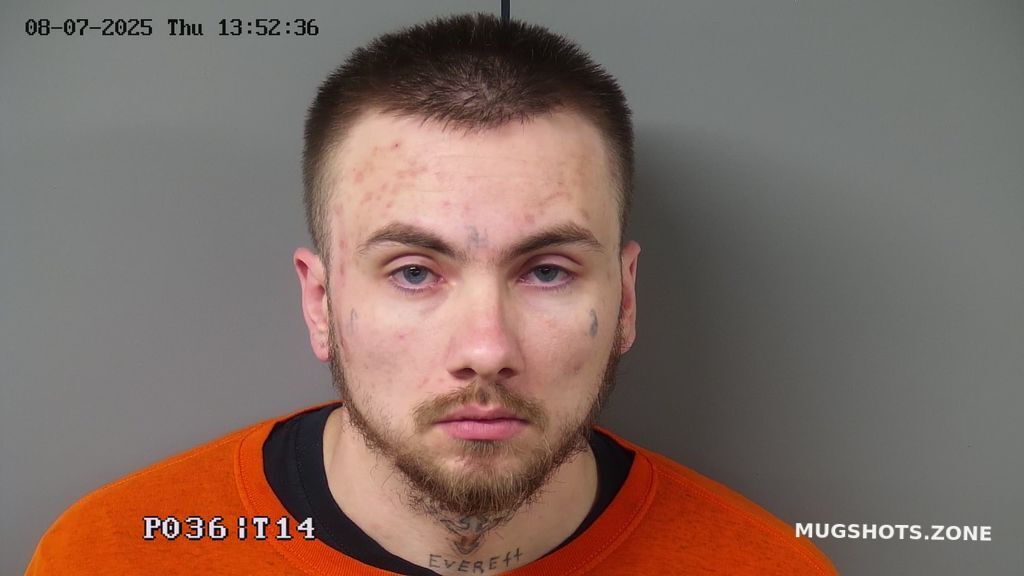 RILEY JAMES EVERETT 08/07/2025 - Fayette County Mugshots Zone