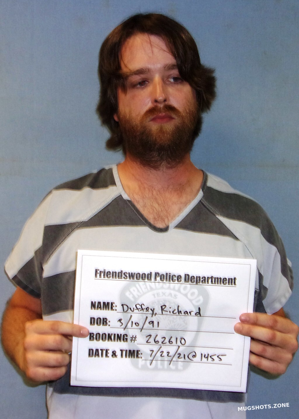 DUFFEY RICHARD BRANDON 07/22/2021 - Harris County Mugshots Zone