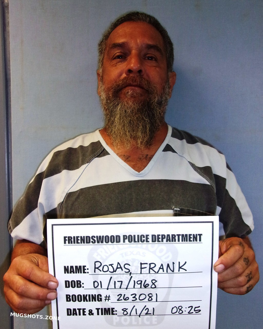 ROJAS FRANK RAMIREZ 08/01/2021 - Harris County Mugshots Zone