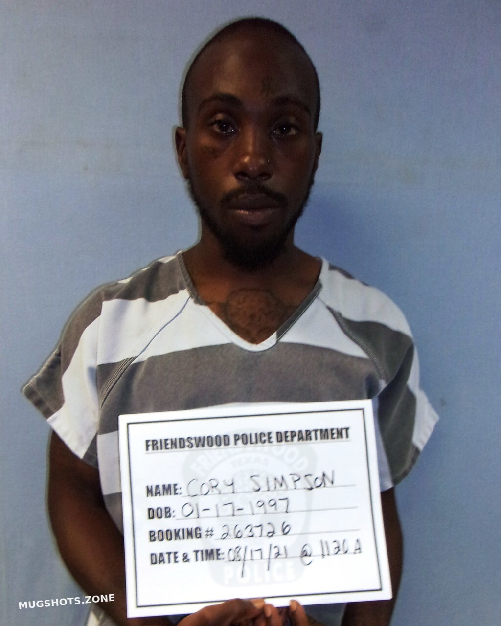 SIMPSON CORY EVERETT 08/17/2021 - Harris County Mugshots Zone