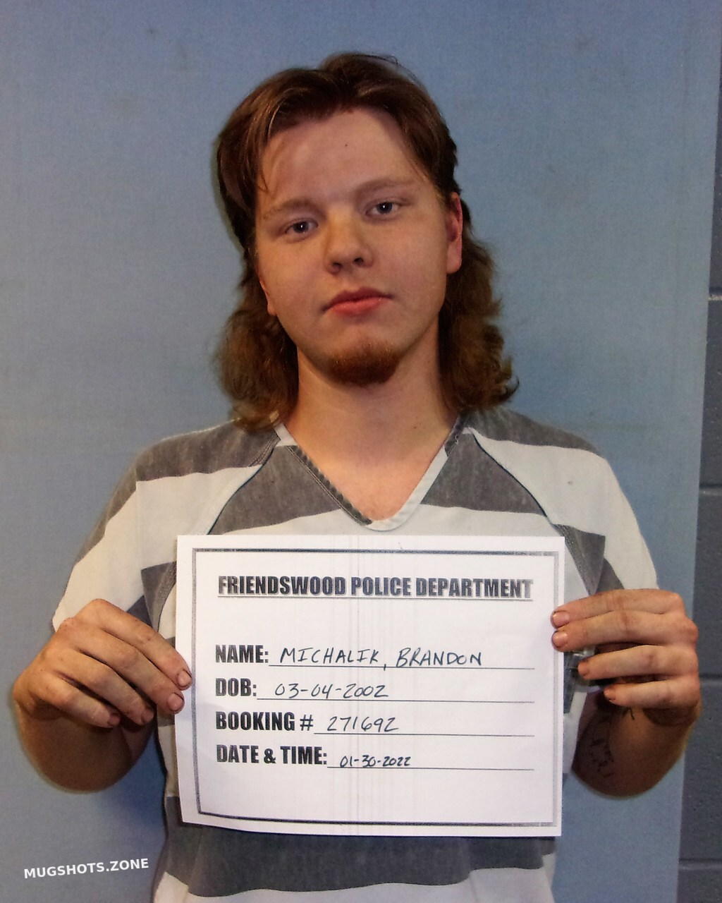 MICHALIK BRANDON DAVID 01/30/2022 - Harris County Mugshots Zone