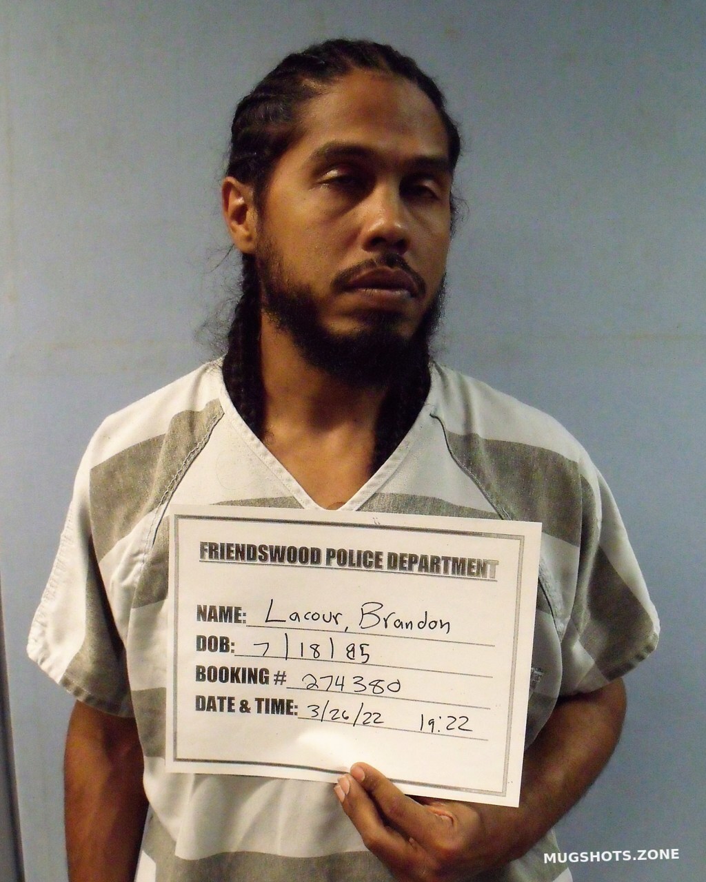 LACOUR BRANDON SAMUEL 03/26/2022 - Harris County Mugshots Zone