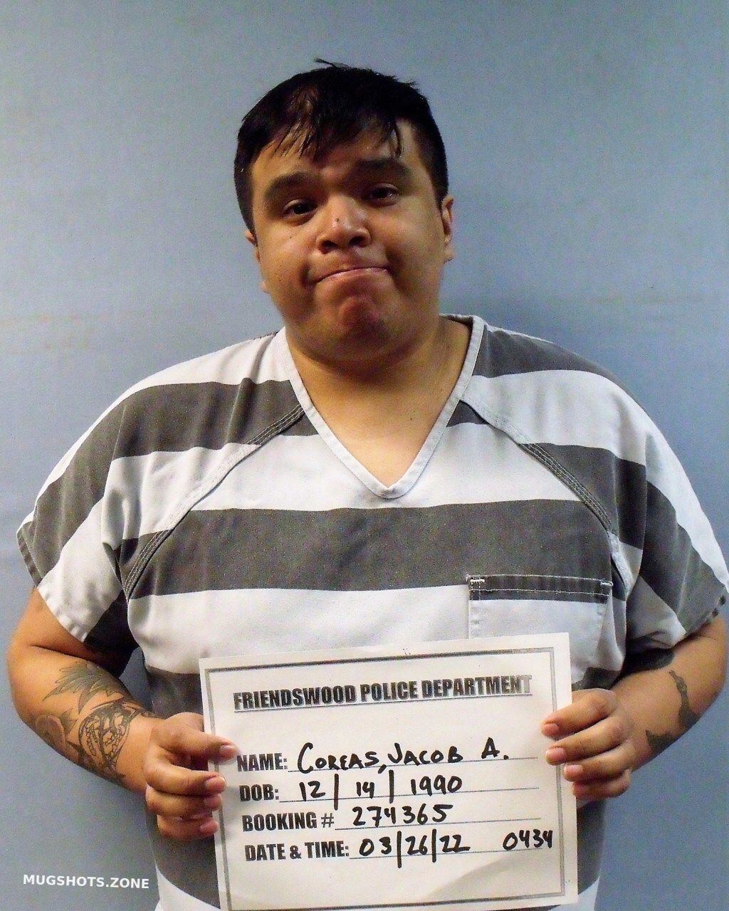 COREAS JACOB ALEXANDER 03/26/2022 - Harris County Mugshots Zone