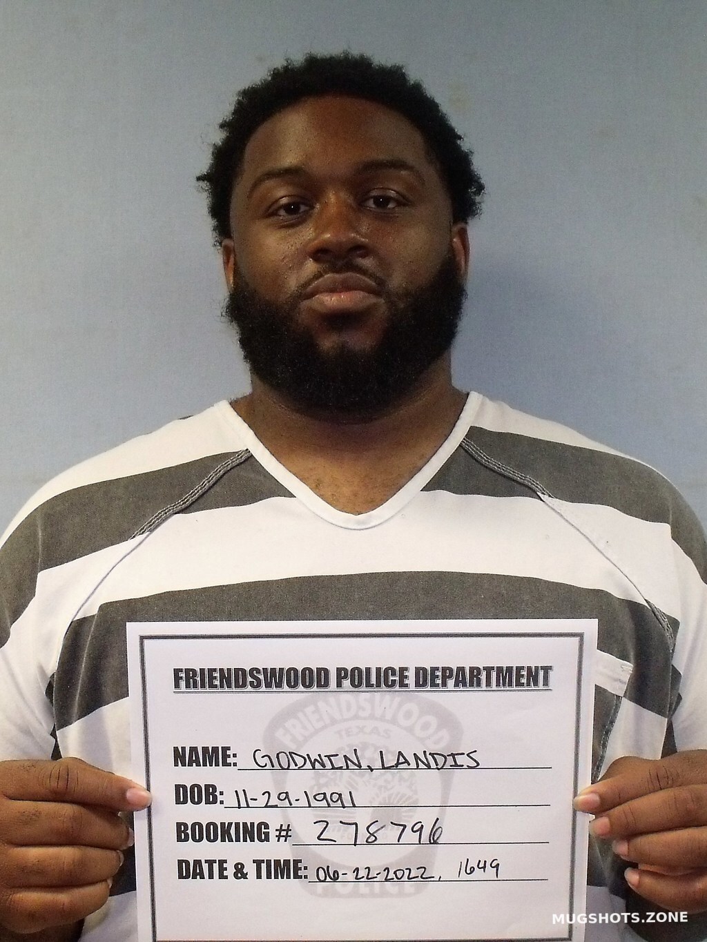 GODWIN LANDIS JOVAN 06/22/2022 - Harris County Mugshots Zone