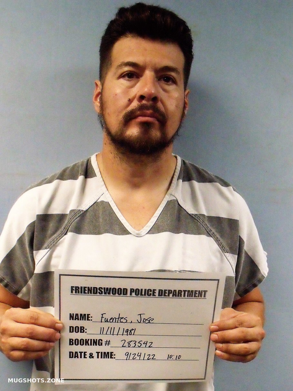 FUENTES JOSE LAWRENCE 09/24/2022 - Harris County Mugshots Zone