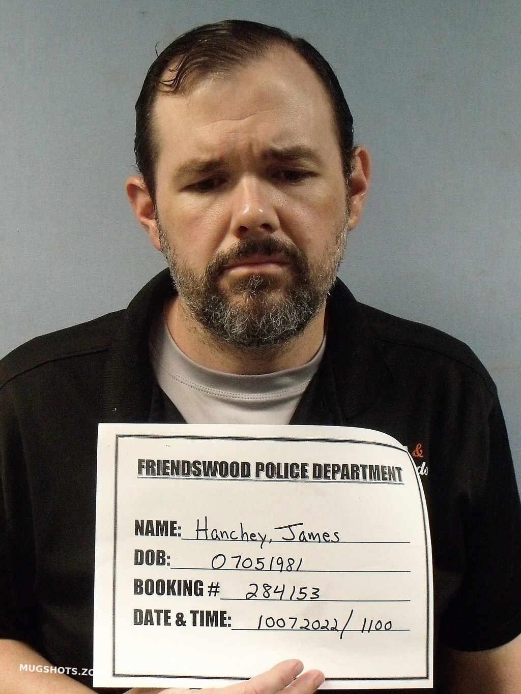 HANCHEY JAMES MATTHEW 10/07/2022 - Harris County Mugshots Zone