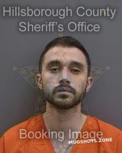 CARTAYA BENJAMIN 02/21/2025 - Hillsborough County Mugshots Zone
