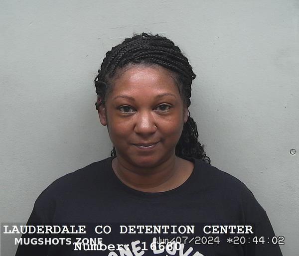 JOHNSON METORIA JENELLE 06/06/2024 - Lauderdale County Mugshots Zone