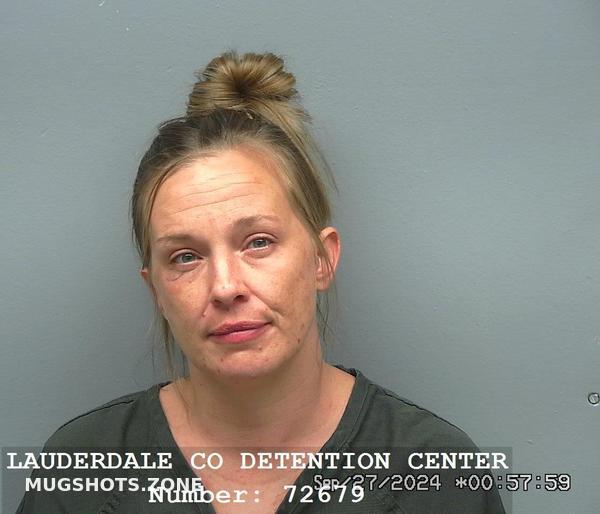 BEASLEY JENNIFER ANN 09/26/2024 - Lauderdale County Mugshots Zone