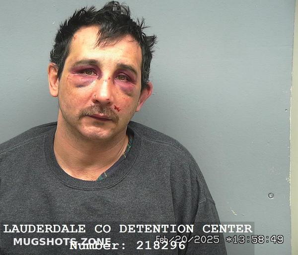 MARSH MICHAEL DEVIN 02/20/2025 - Lauderdale County Mugshots Zone