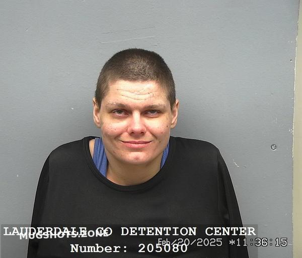 CARTER JUSTICE ANNE 02/20/2025 - Lauderdale County Mugshots Zone