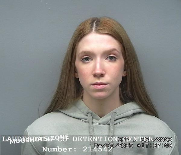 ELLISON REESE EMILY 03/05/2025 - Lauderdale County Mugshots Zone
