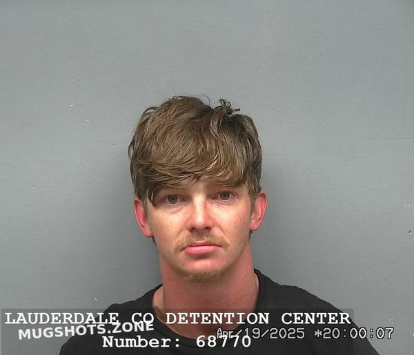 CASTEEL DANIEL EDWARD 04/19/2025 - Lauderdale County Mugshots Zone