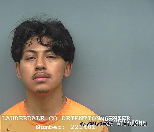 CONTRERAS JONATHAN RAMOS 04/23/2025 - Lauderdale County Mugshots Zone