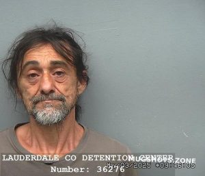 CROSSLIN GRADY CHARLES 05/03/2025 - Lauderdale County Mugshots Zone