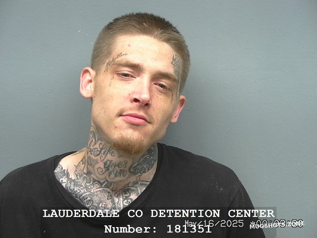 GARGIS COLBY REID 05/15/2025 - Lauderdale County Mugshots Zone
